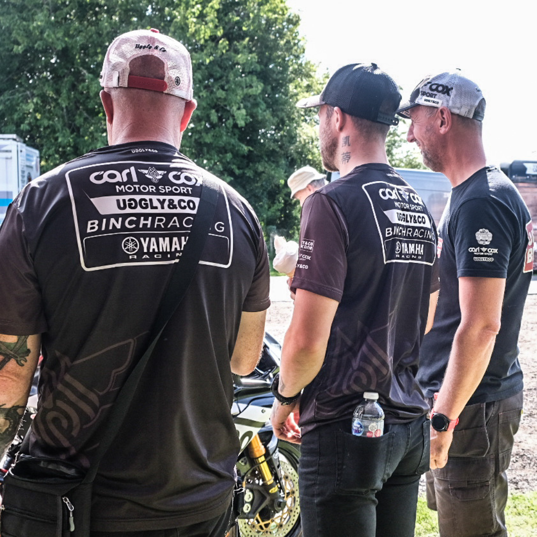 Thruxton BSB with Carl Cox Motorsport & Binch Racing! – Uggly and Co