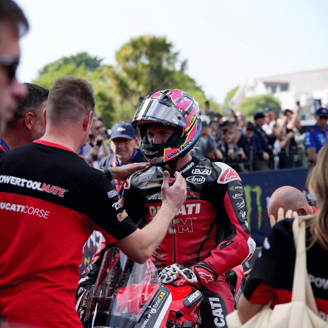 Davey Todd, Isle of Man TT - Ducati Tees! – Uggly and Co