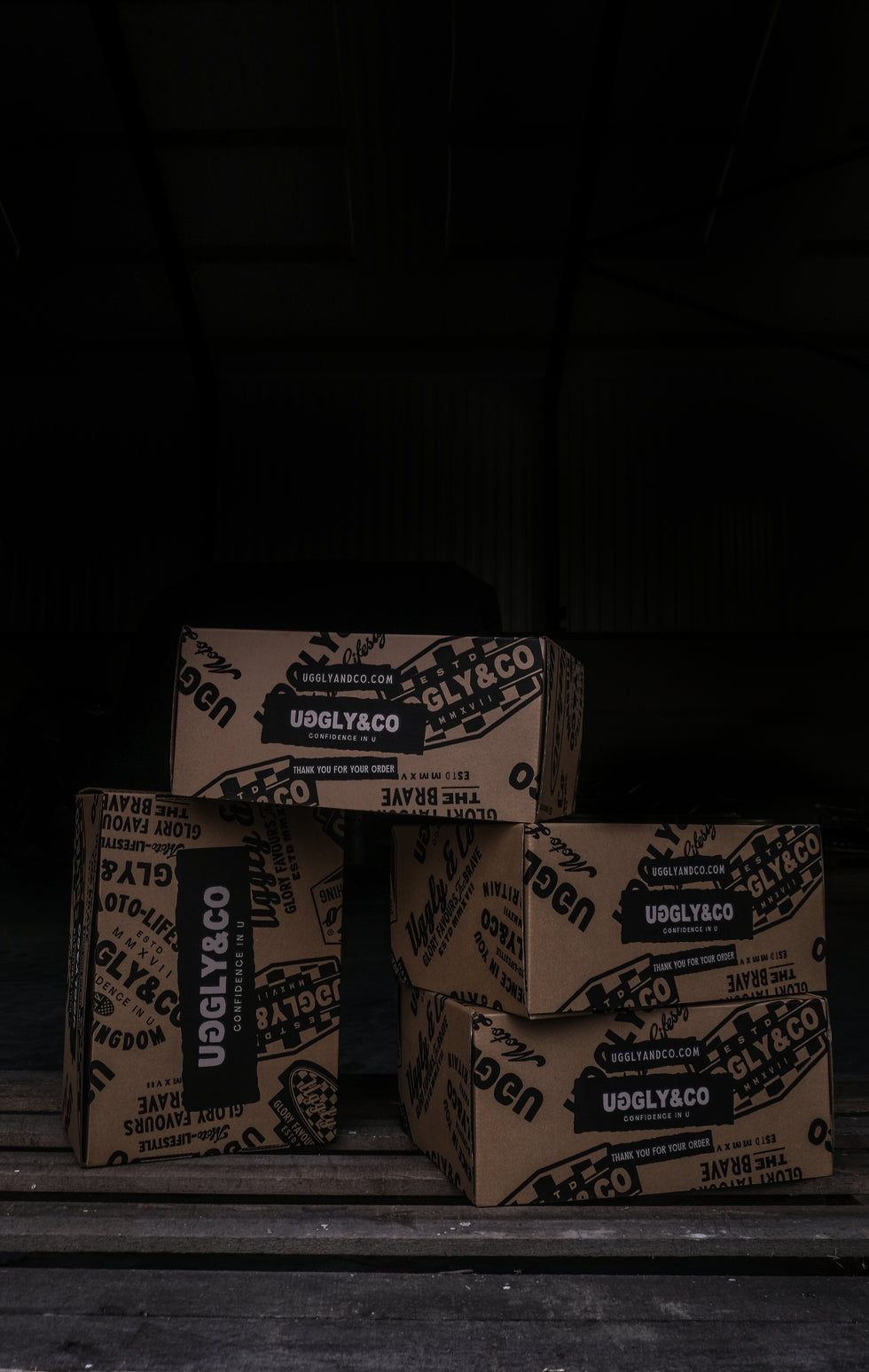 Stone & Black Chequered, Motorcycle Bandana – Uggly and Co