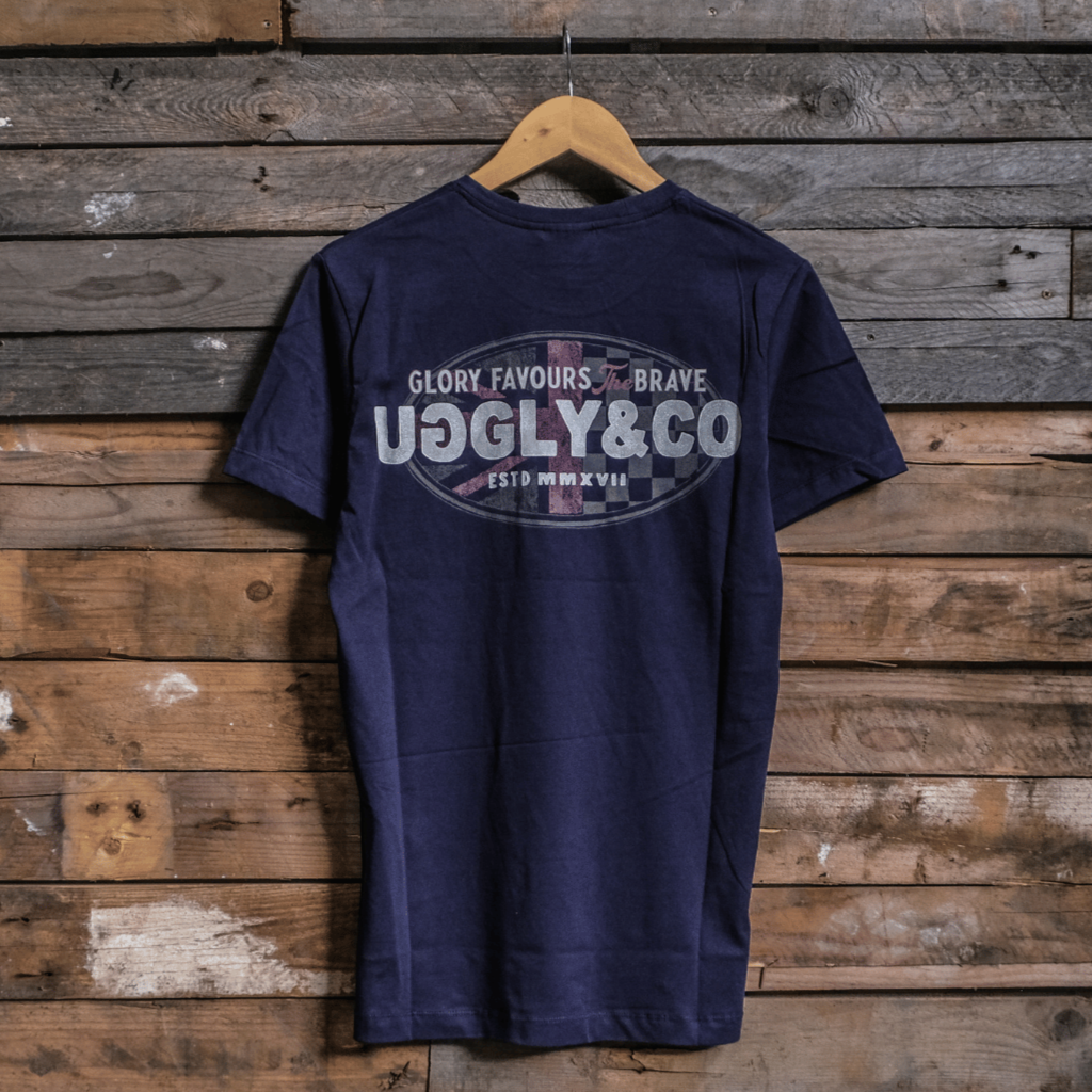 Navy Union Jack Tee – Uggly and Co